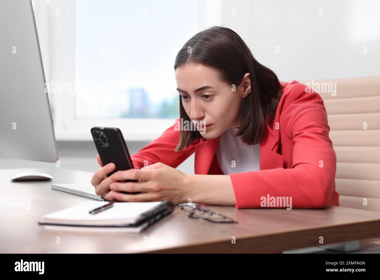 Woman poor posture using hi-res stock photography and images - Alamy