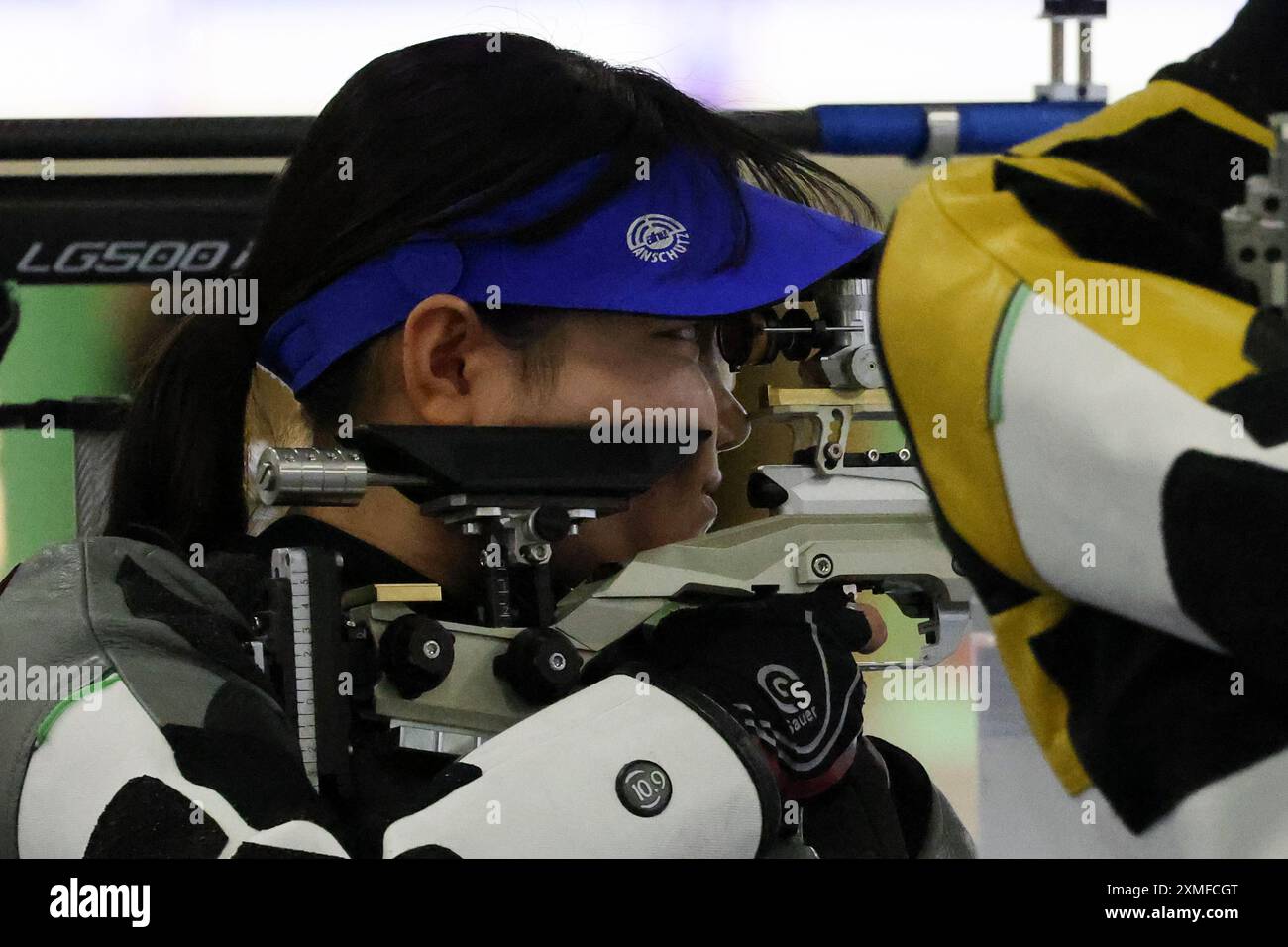 Chateauroux, France. 27th July, 2024. Misaki Nobata (JPN) Shooting ...