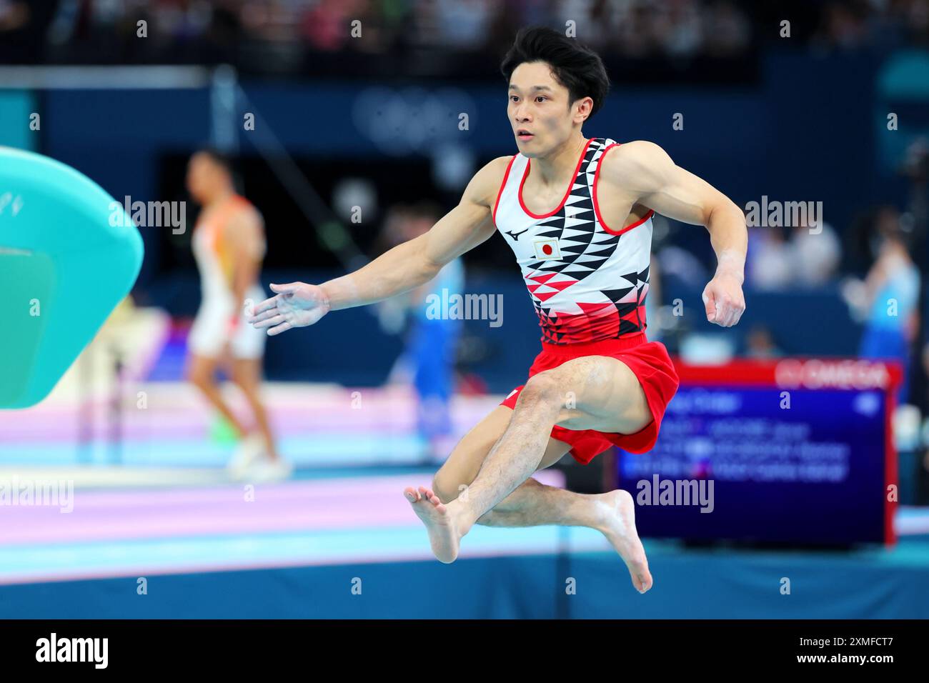 Paris, France. 27th July, 2024. Wataru Tanigawa (JPN) Gymnastics - Artistic : Men's ...