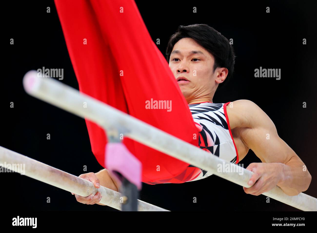 Paris, France. 27th July, 2024. Wataru Tanigawa (JPN) Gymnastics - Artistic : Men's ...