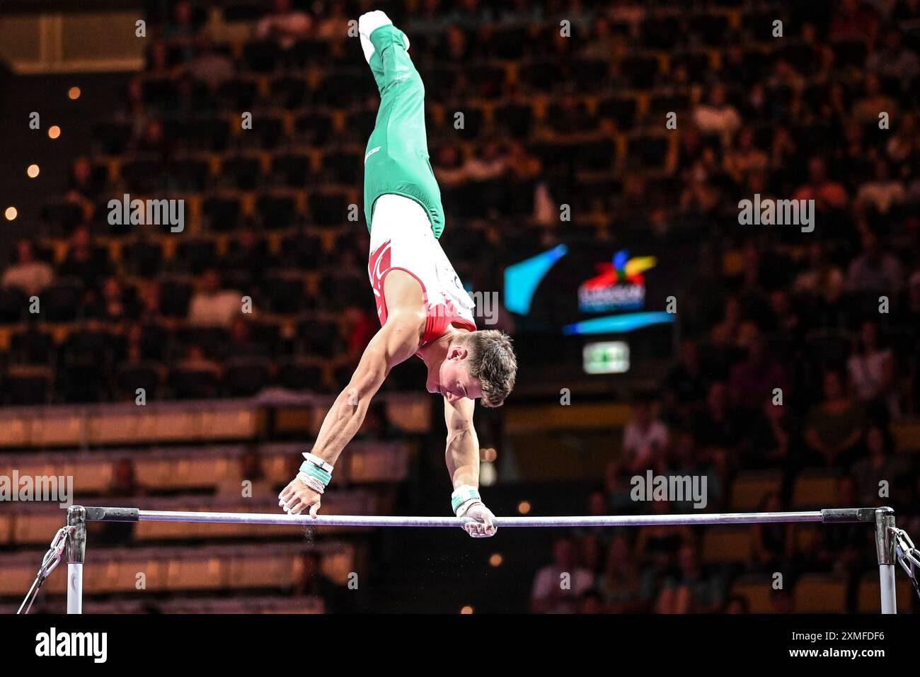 Botond Kardos (Hungary). Artistic Gymnastics, Men's Horizontal bar ...