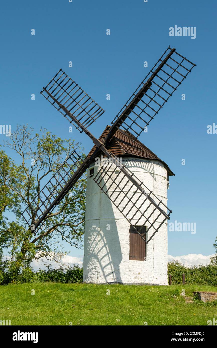 Ashton Windmill, Ashton, Somerset, England Stock Photo - Alamy