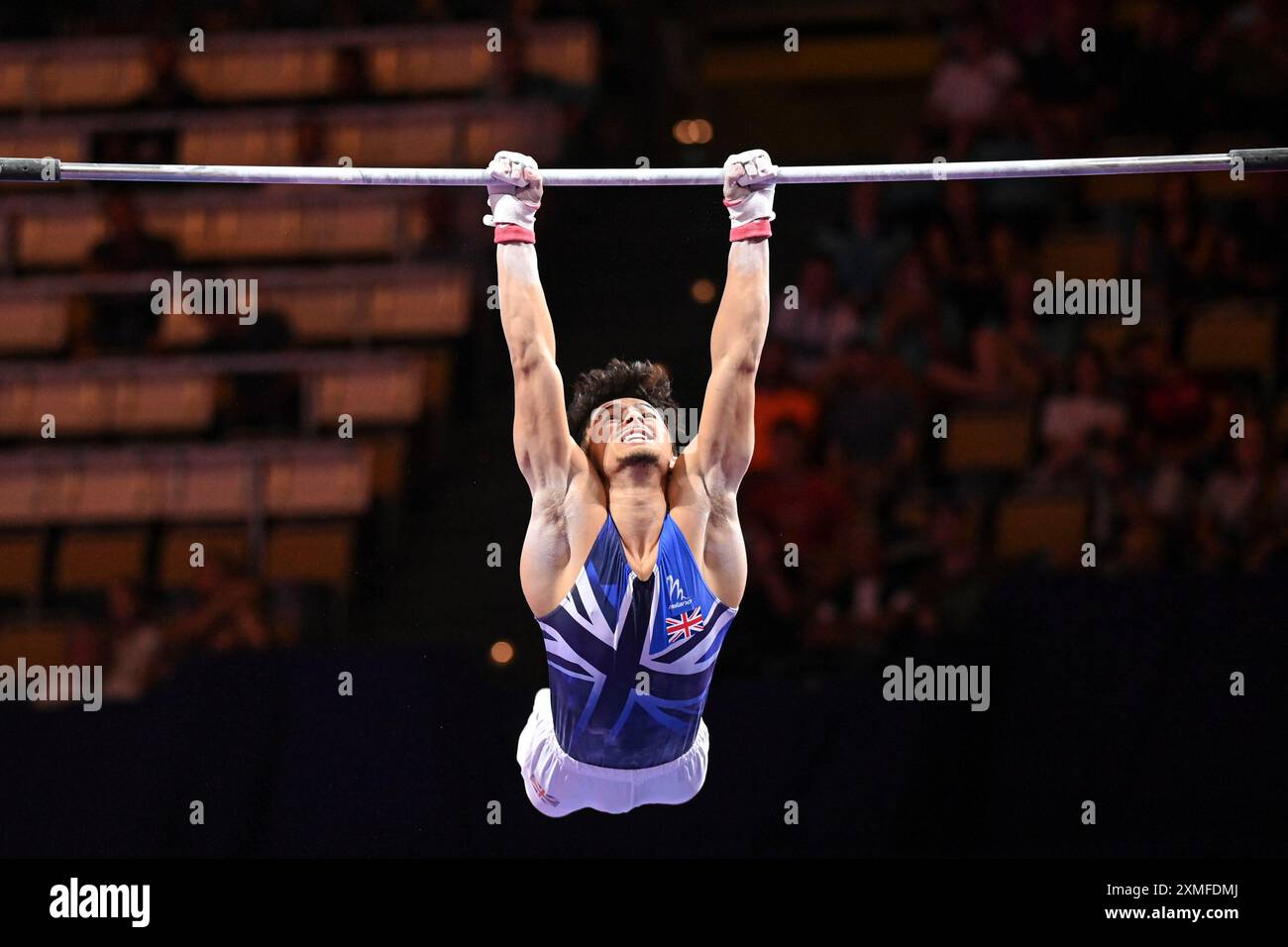 Jake Jarman (Great Britain), horizontal bar rotation. European ...