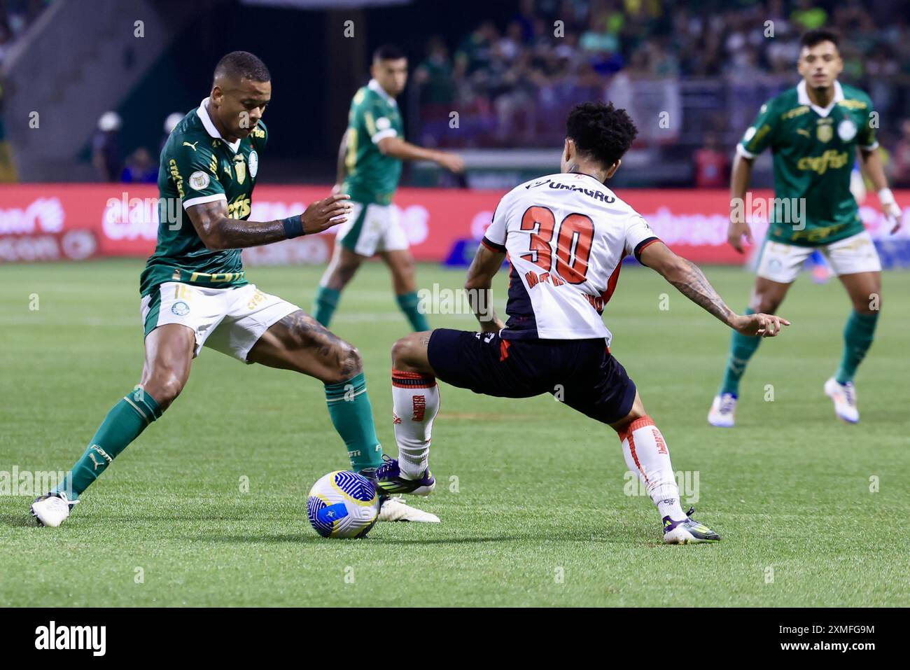 Sao Paulo, Brazil. 27th July, 2024. SP - SAO PAULO - 07/27/2024 - BRAZILIAN A 2024, PALMEIRAS x ...