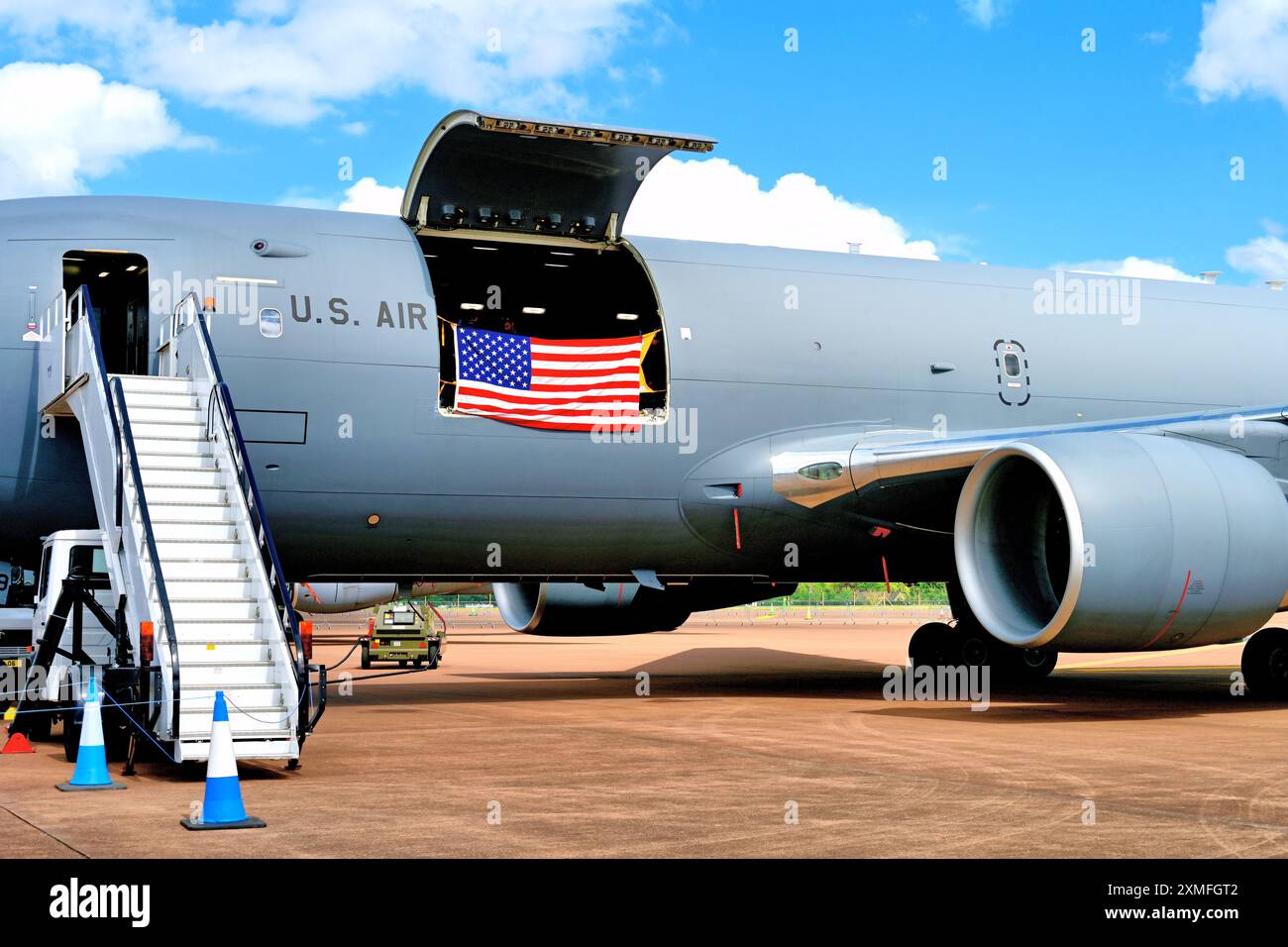 RIAT 2024 Boeing KC-46A Pegasus is a multi-mission aerial refueler ...