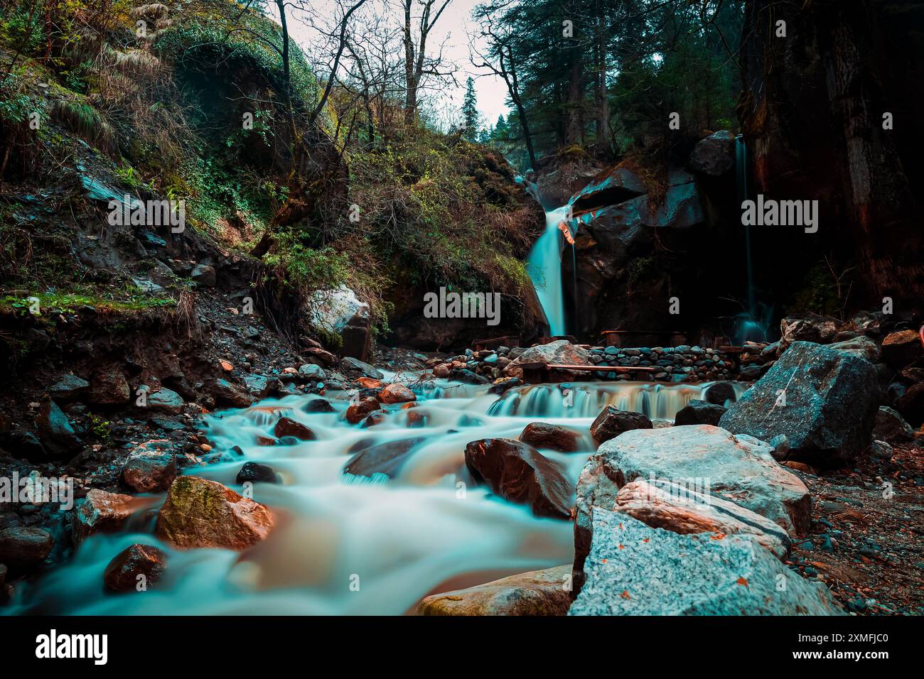 Mountain view in Manali. Himalayan Hills. Beautiful landscape. Mountain ...