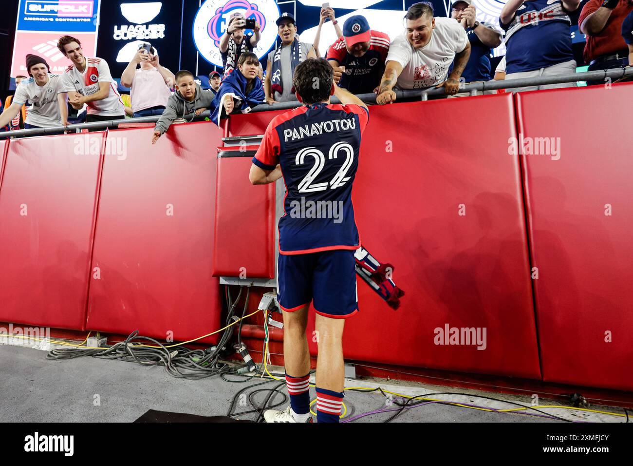 Gillette Stadium 27th July 2024 Massachusetts Usa New England Revolution Midfielder Jack