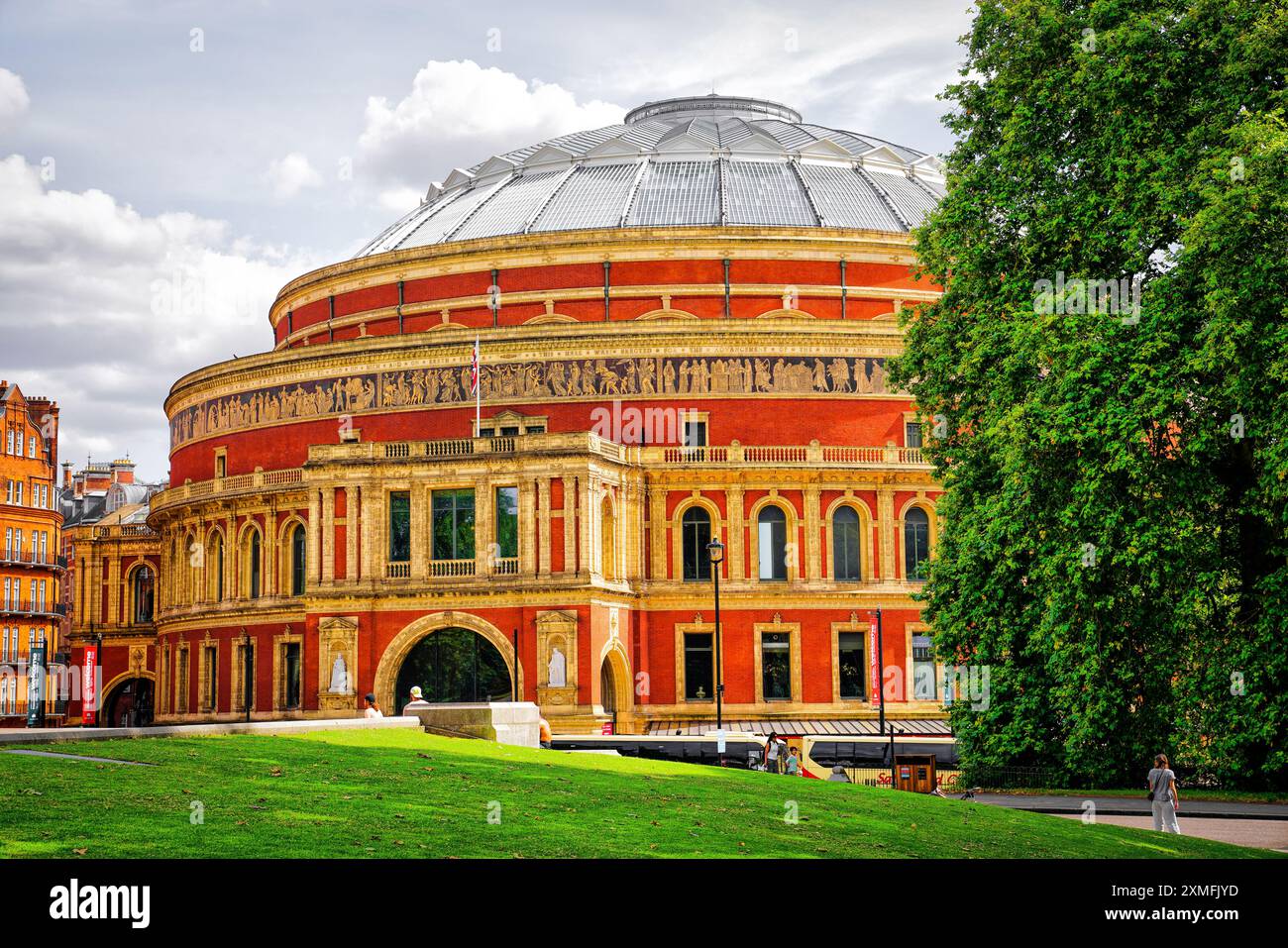 The Royal Albert Hall Exterior, South Kensington, London, England ...