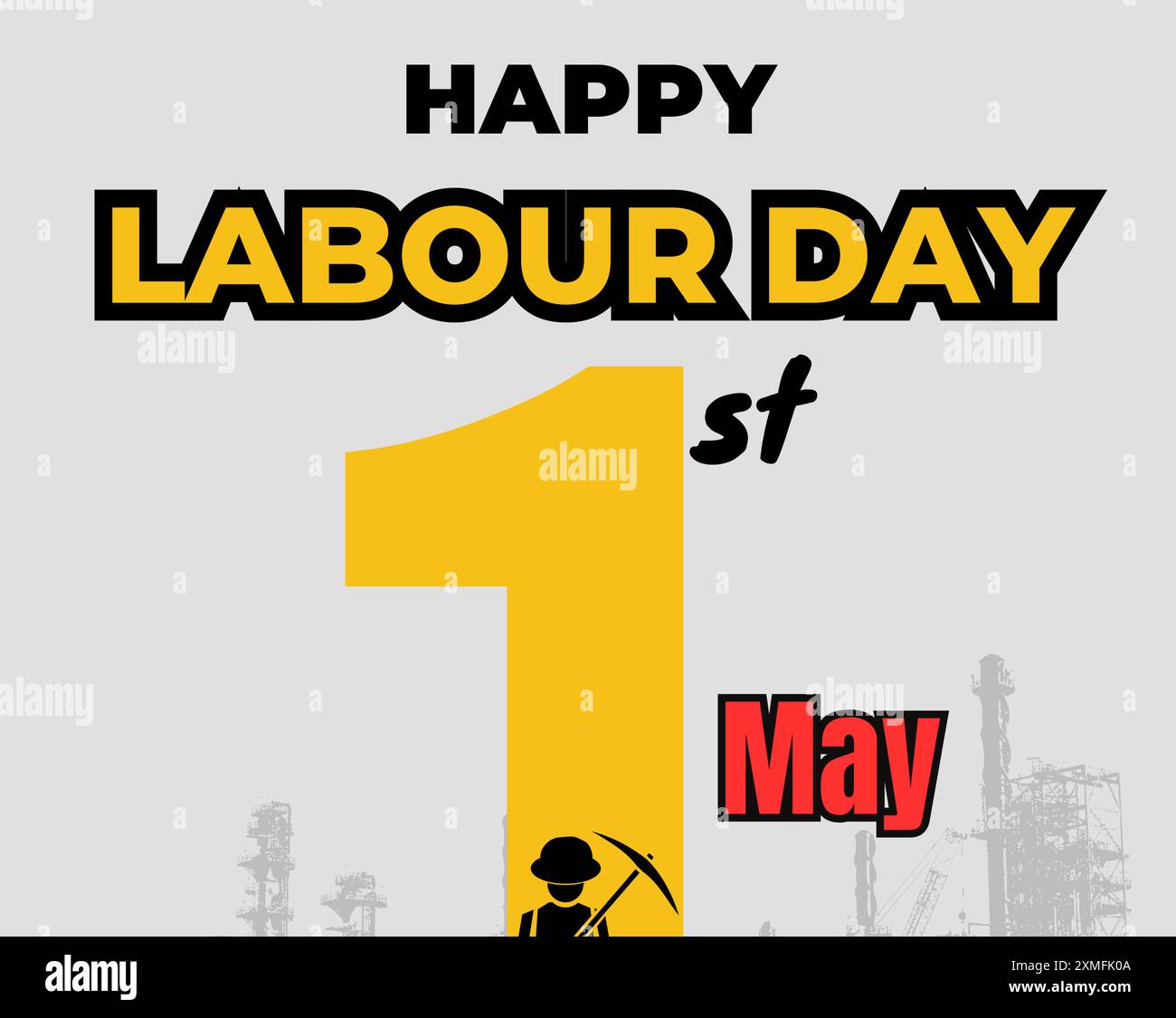 World happy Labour day or international workers day vector illustration ...