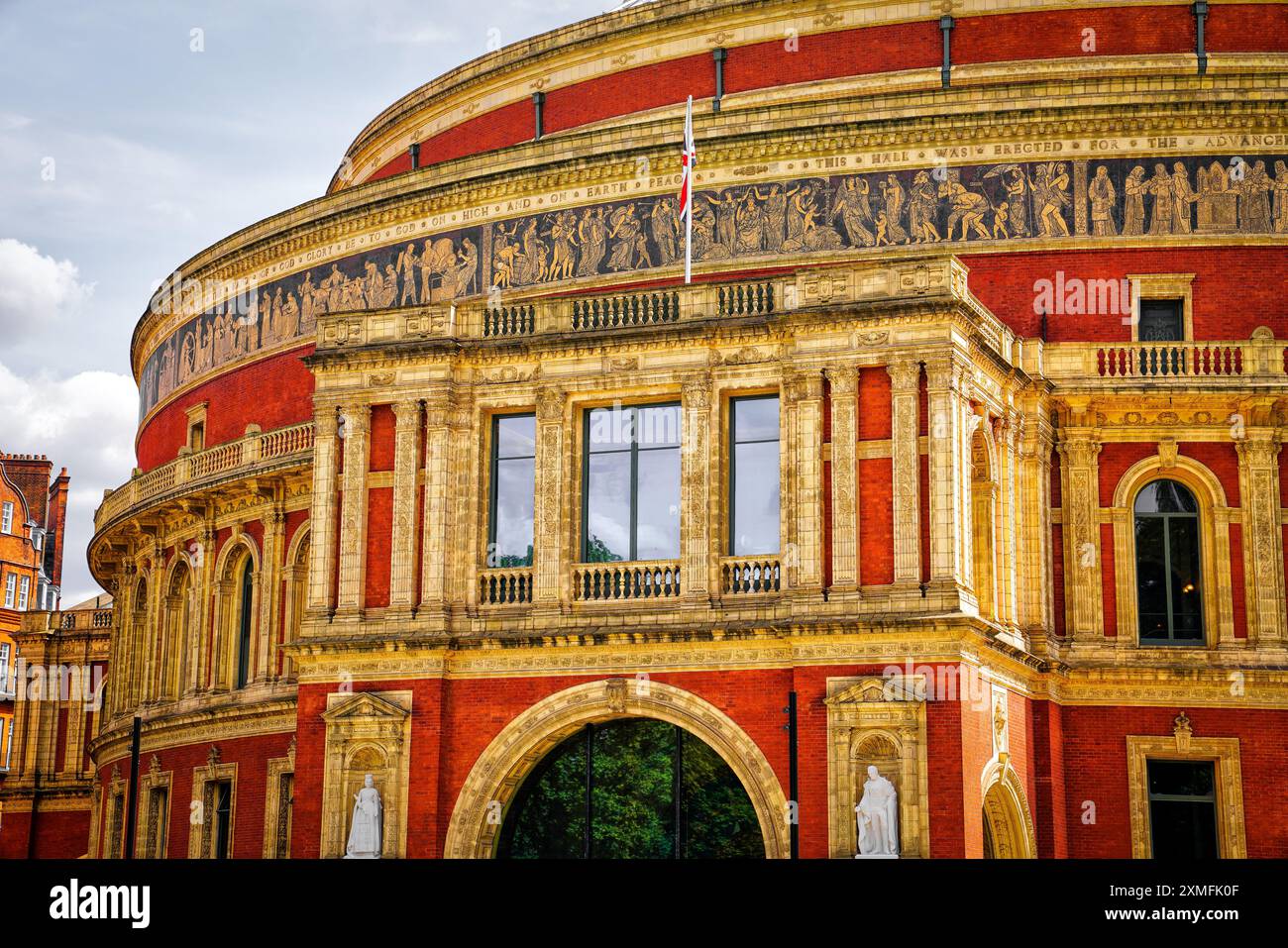 The Royal Albert Hall Exterior, South Kensington, London, England ...