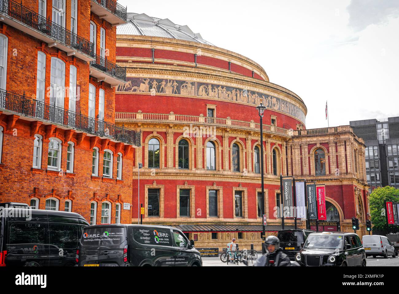 The Royal Albert Hall Exterior, South Kensington, London, England ...