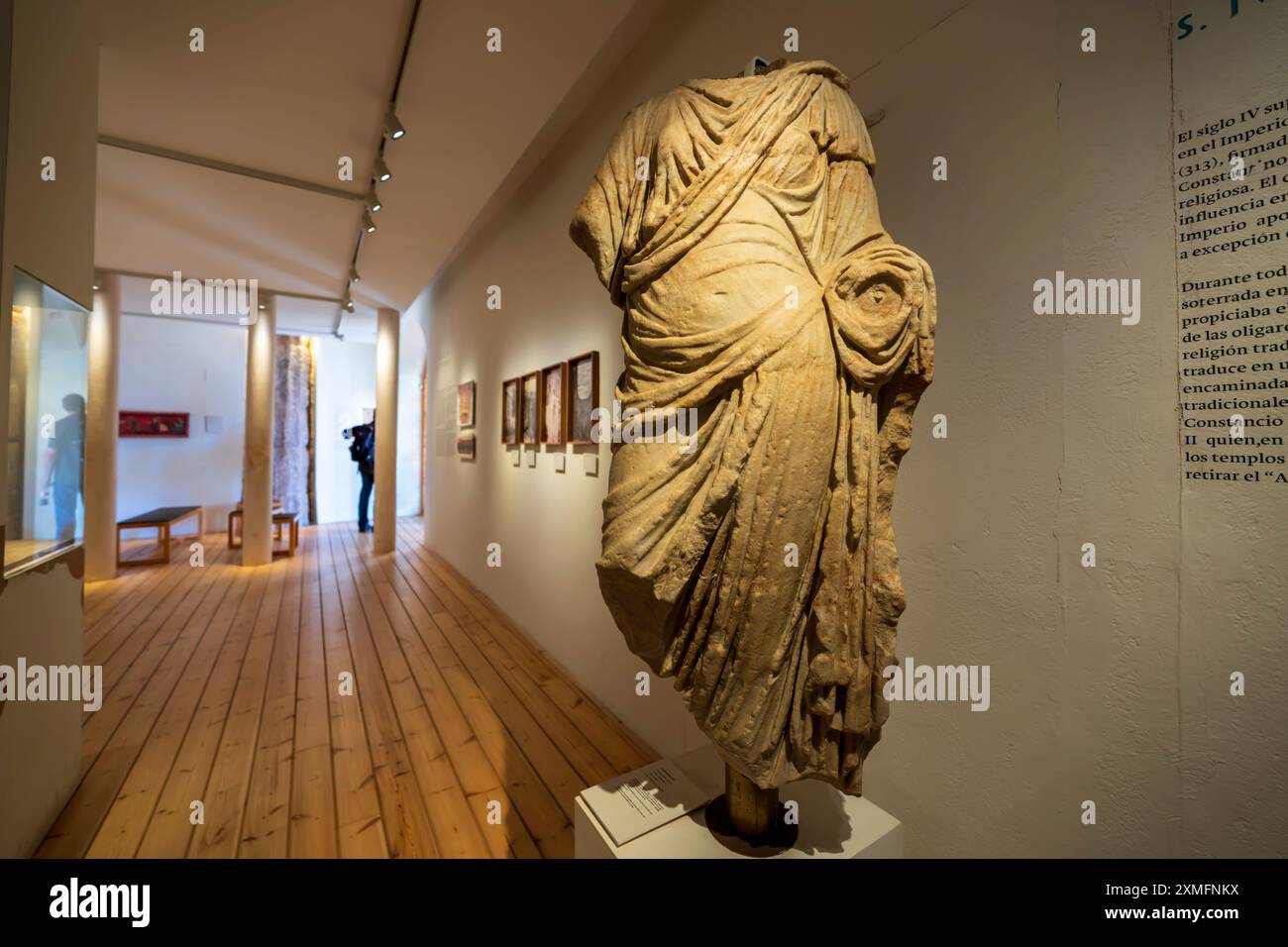 Merida Temple of Diana, an old ancient roman temple with a Mithrus ...