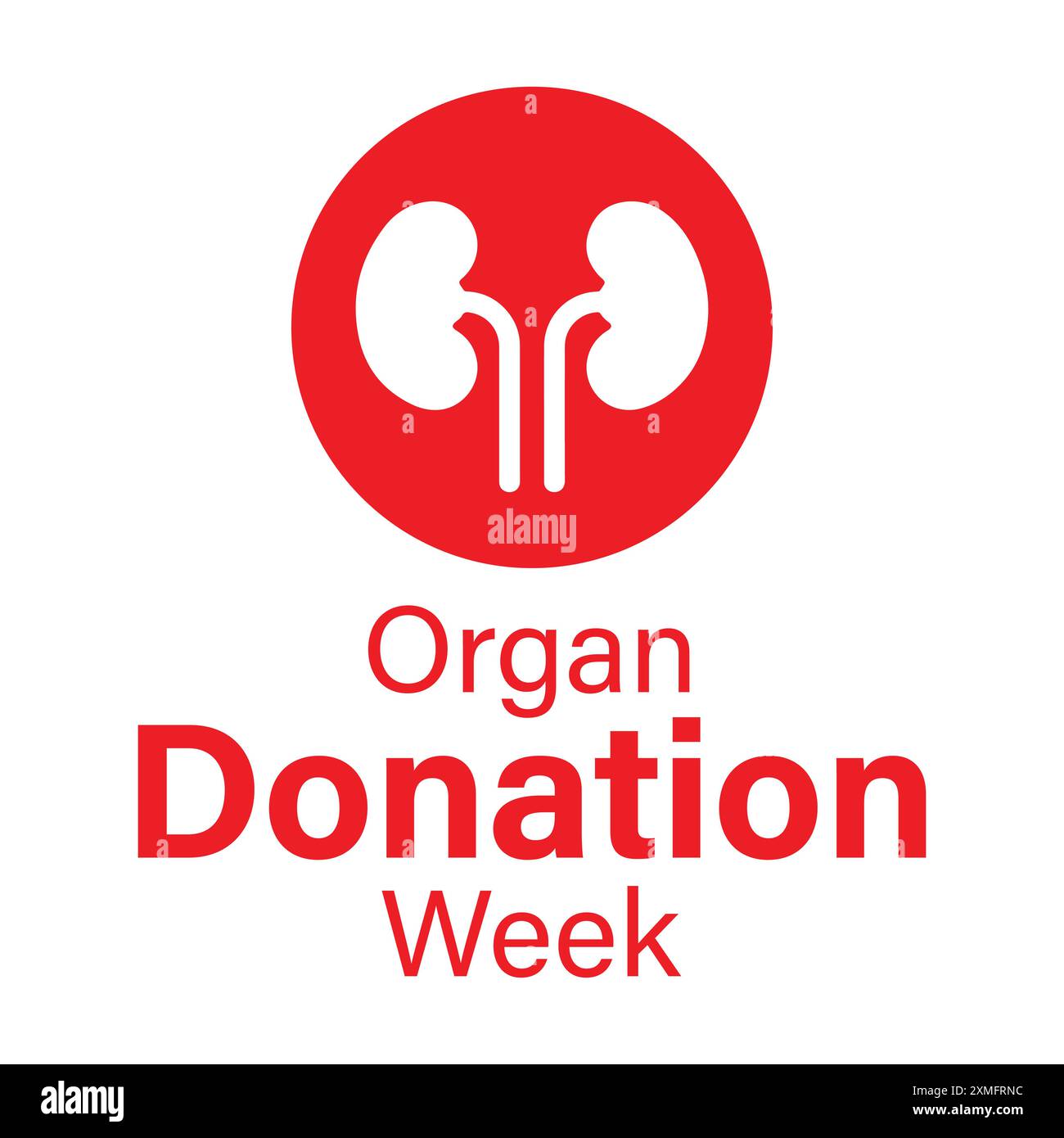 Organ donation week vector design and artwork. 2nd September. National ...