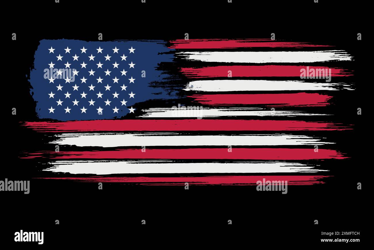 American independence tee Stock Vector Images - Alamy