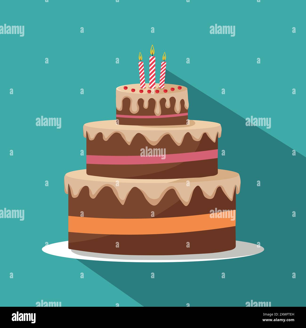 Blueberry pie three candles hi-res stock photography and images - Alamy