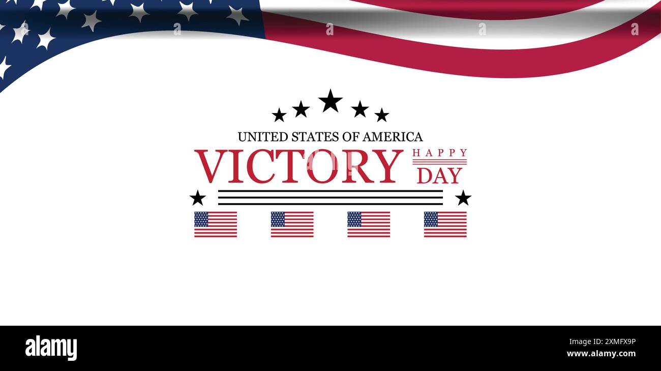 Honoring the Heroes Victory Day in the USA Stock Vector Image & Art - Alamy