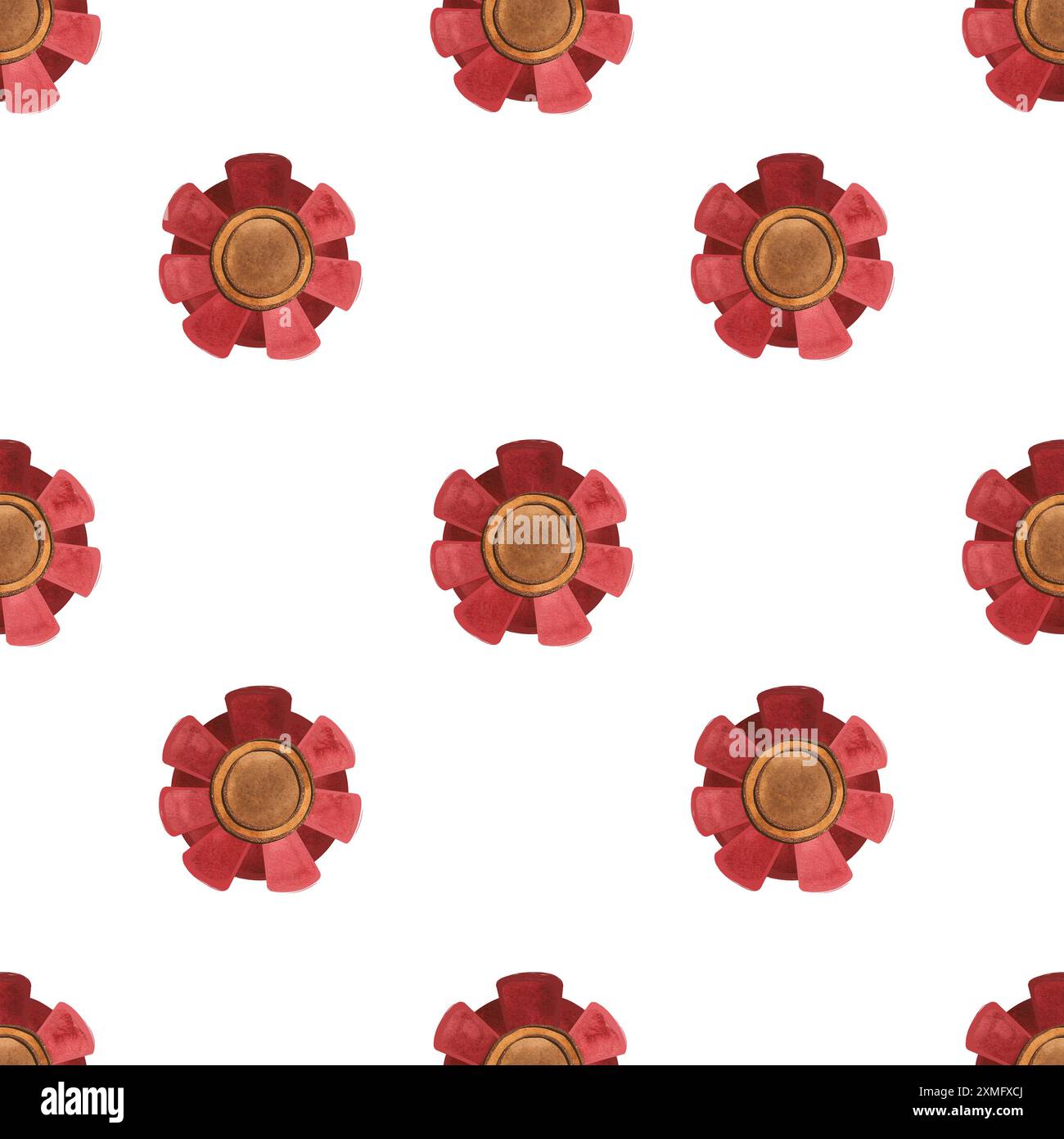 Competition winner prize: seamless pattern with sparkling cups and ...