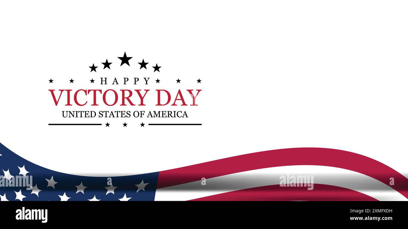 Honoring the Heroes Victory Day in the USA Stock Vector Image & Art - Alamy