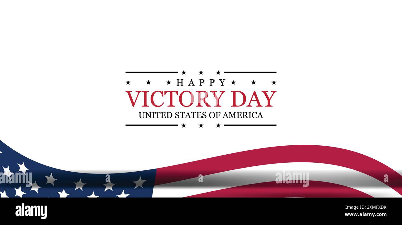 Honoring the Heroes Victory Day in the USA Stock Vector Image & Art - Alamy