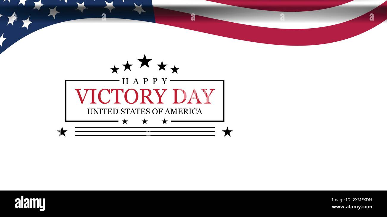 Honoring the Heroes Victory Day in the USA Stock Vector Image & Art - Alamy
