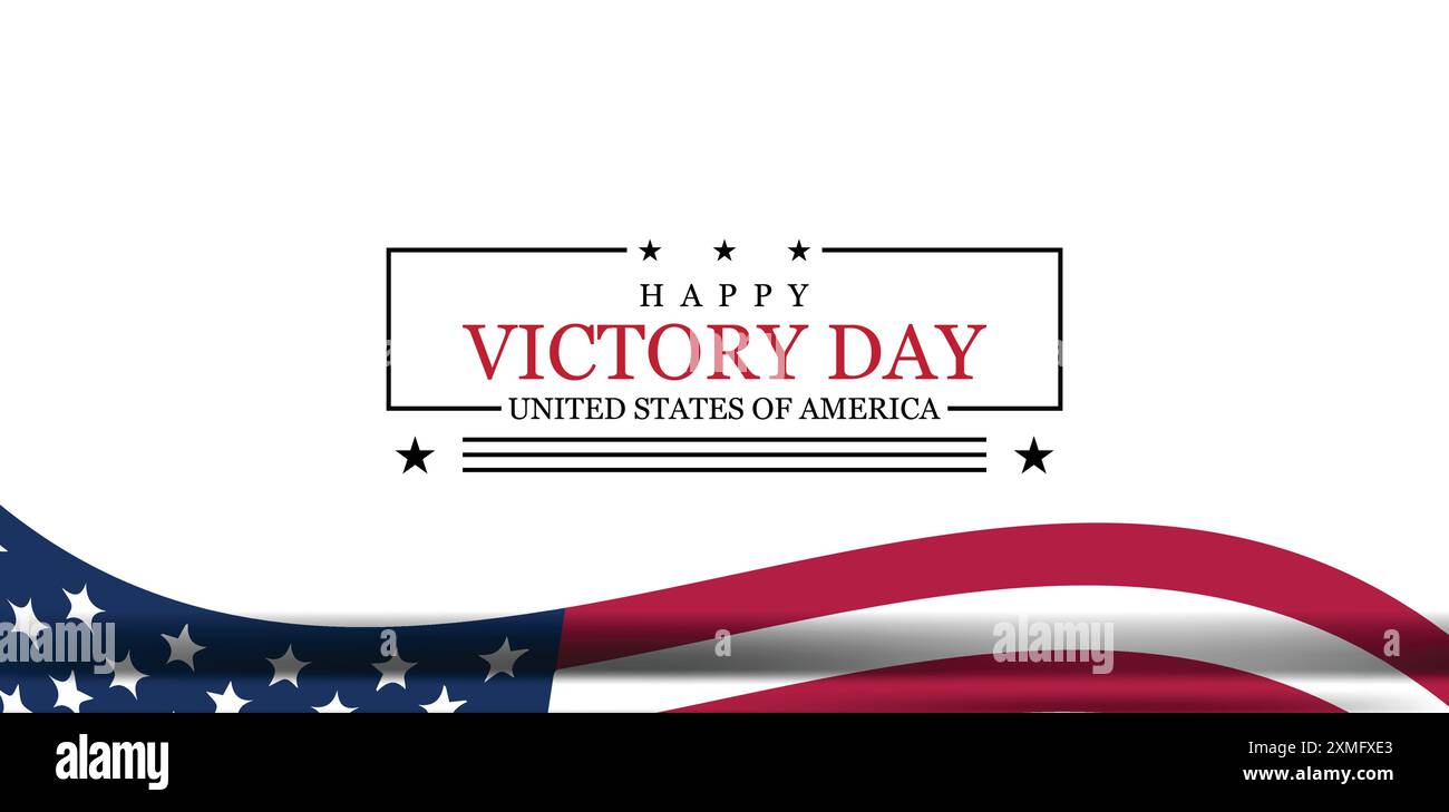 Honoring the Heroes Victory Day in the USA Stock Vector Image & Art - Alamy