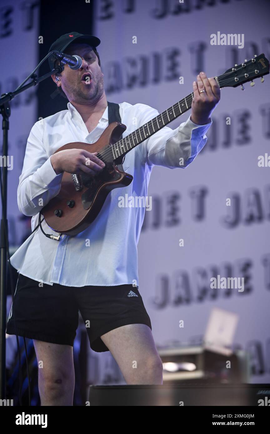 Jamie T Performing at Tramlines Festival 2024 , Sheffield, UK Stock ...