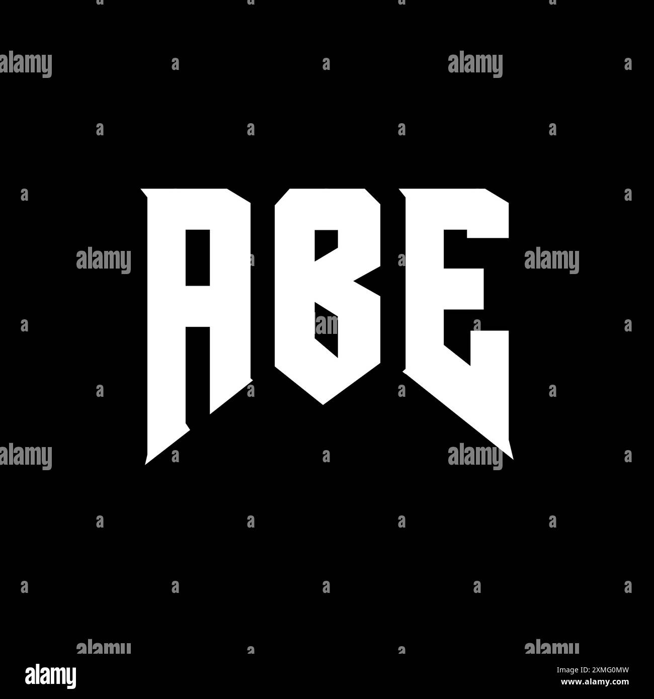 ABE letter logo design for technology company. ABE logo design black ...
