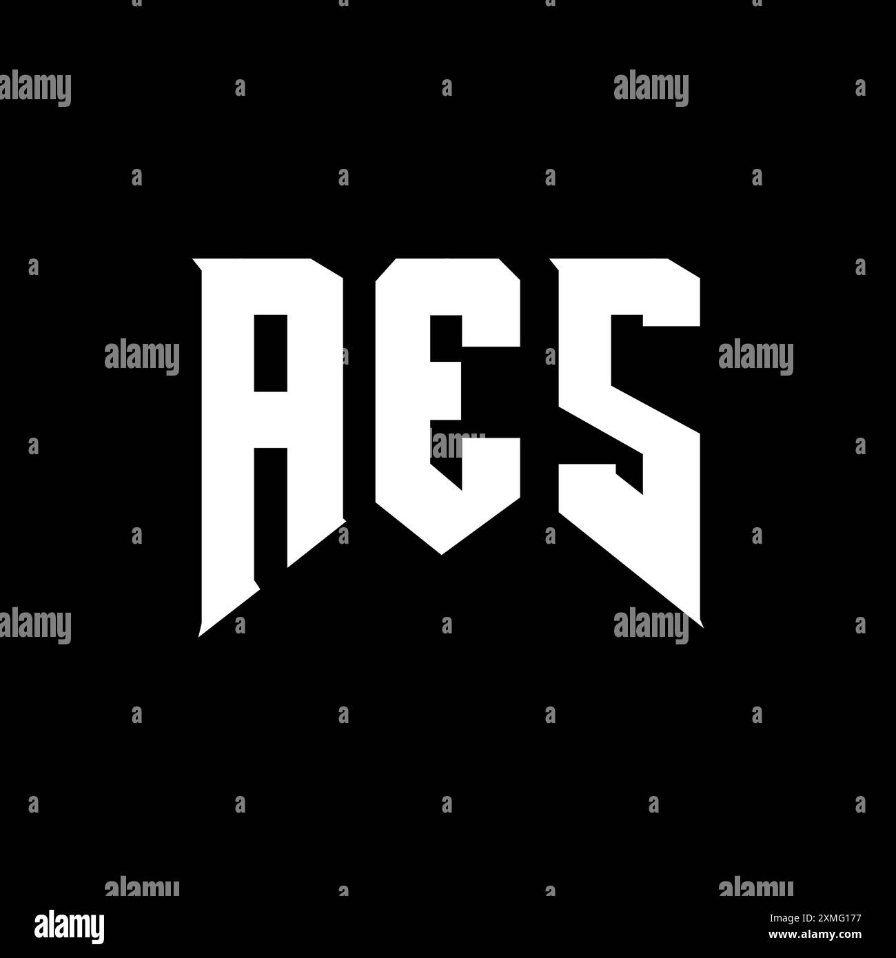 Aes logo design hi-res stock photography and images - Alamy