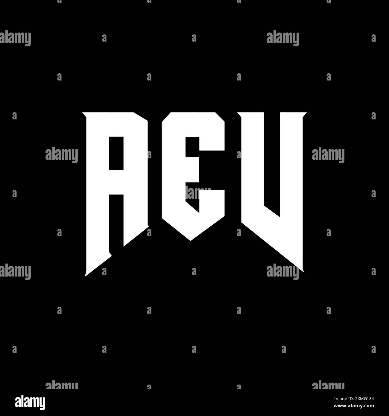 AEV letter logo design for technology company. AEV logo design black ...