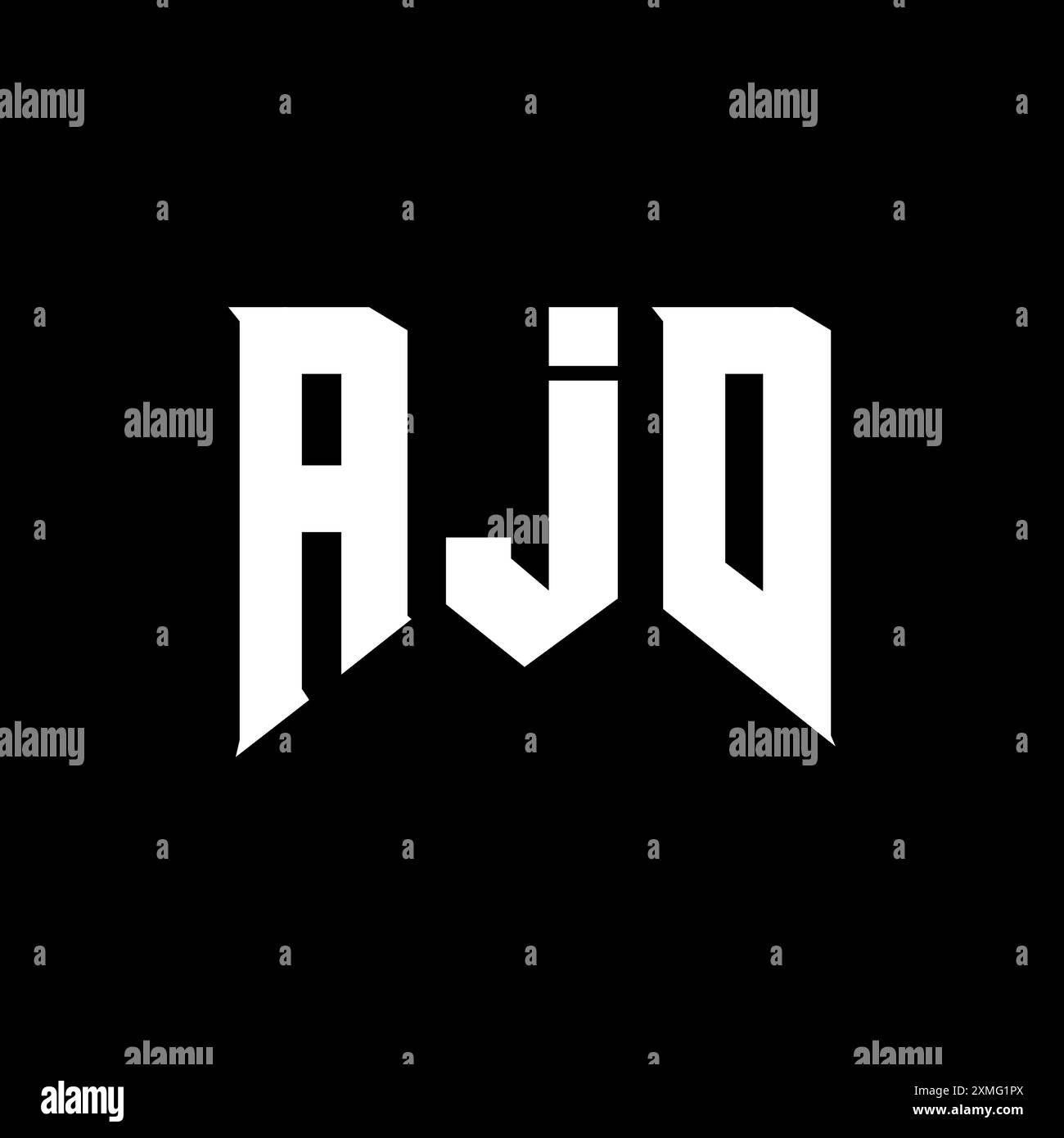 Ajd logo design hi-res stock photography and images - Alamy
