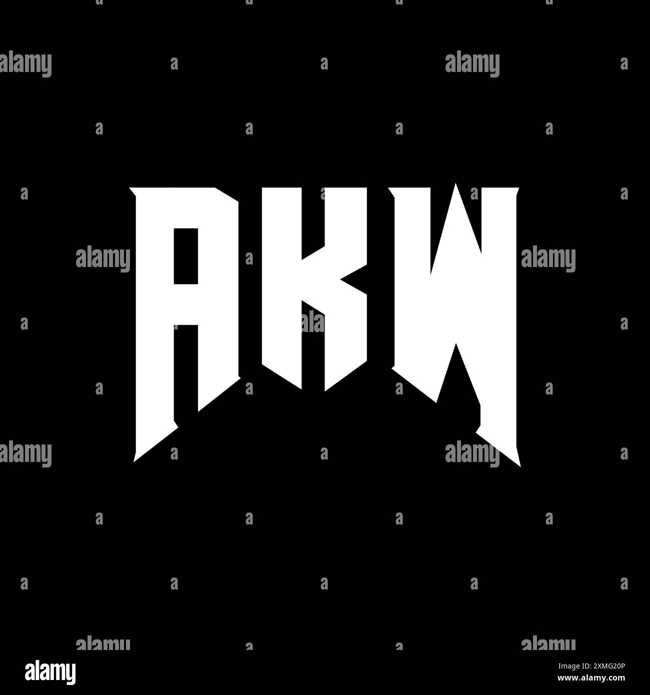 Akw logo design hi-res stock photography and images - Alamy