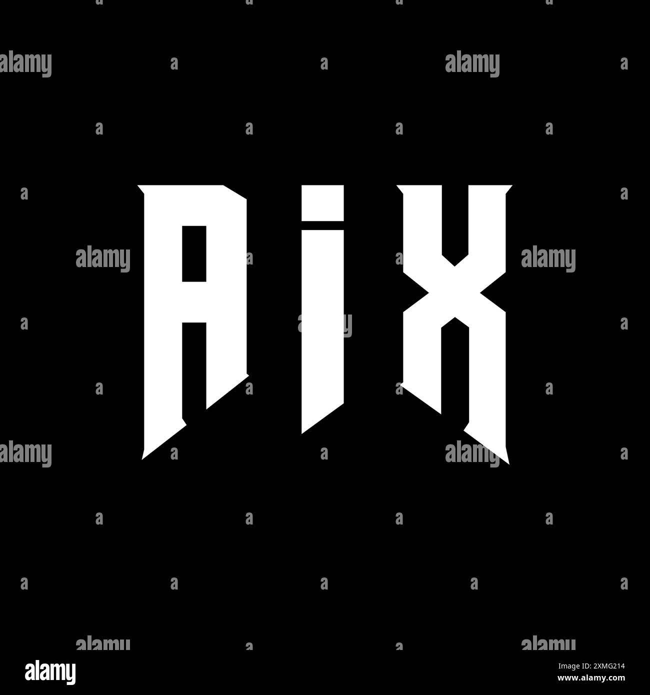 Aix tech logo Stock Vector Images - Alamy