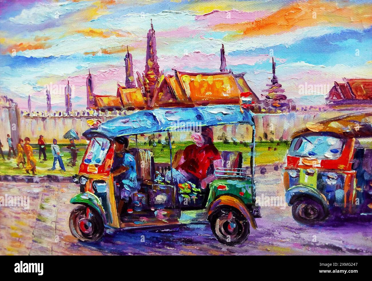 hand painted original impressionism masterpieces painter contemporary ...
