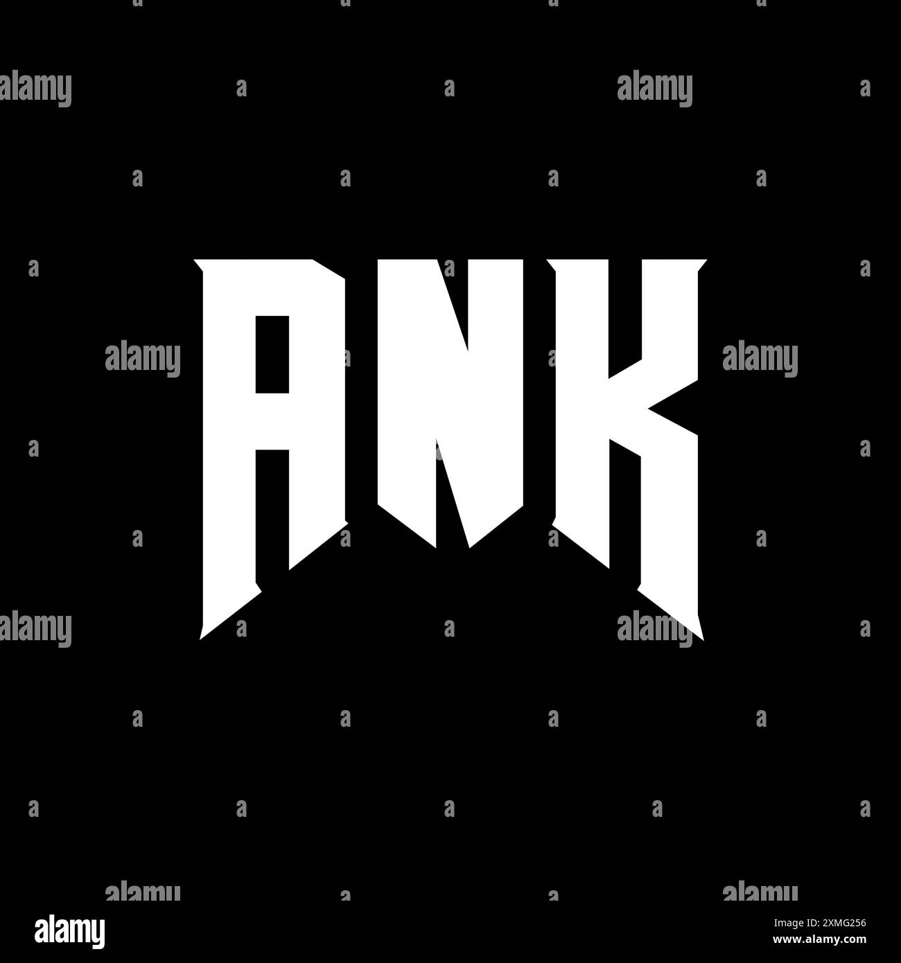 Ank logo design hi-res stock photography and images - Alamy