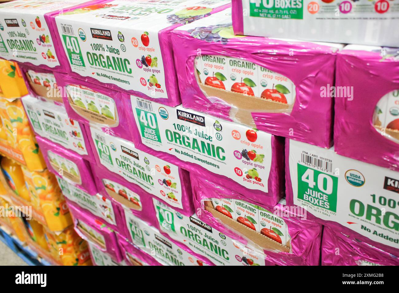 Los Angeles, California, United States - 04-06-2021: A view of several ...