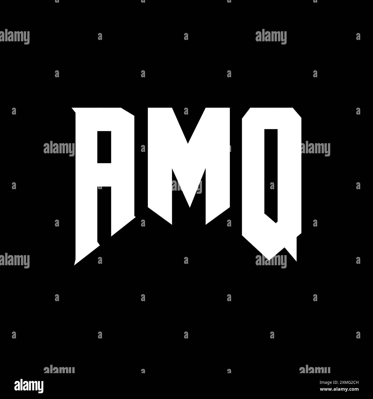 Amq logo design hi-res stock photography and images - Alamy