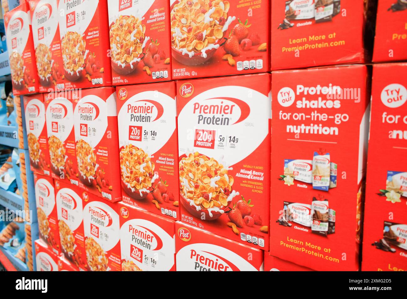 Los Angeles, California, United States - 04-06-2021: A view of several ...