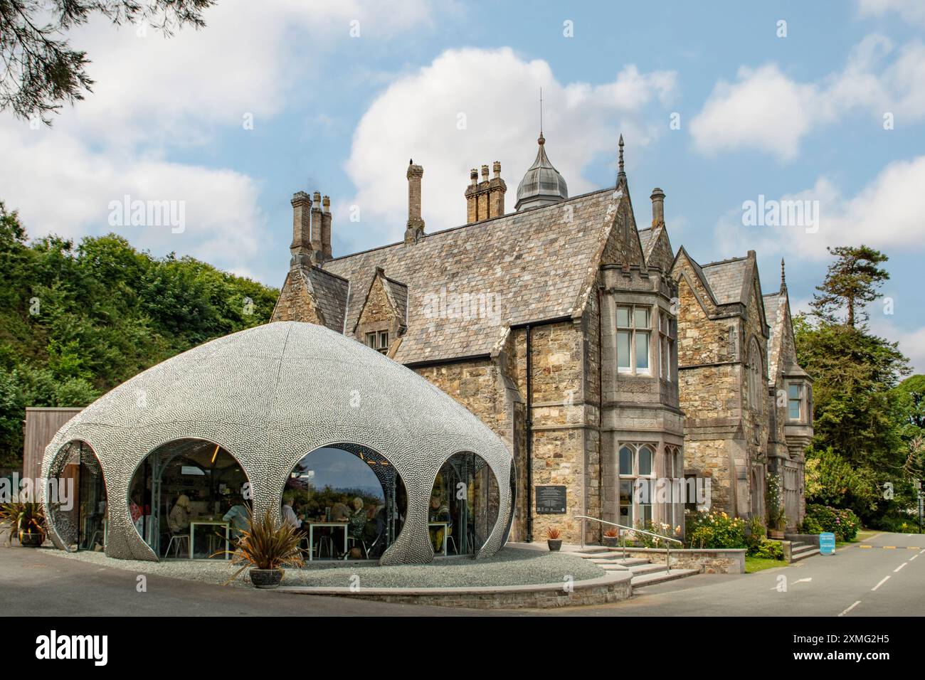 Plas Glyn Y Weddw Gallery, Llanbedrog, Gwynedd, Wales Stock Photo - Alamy