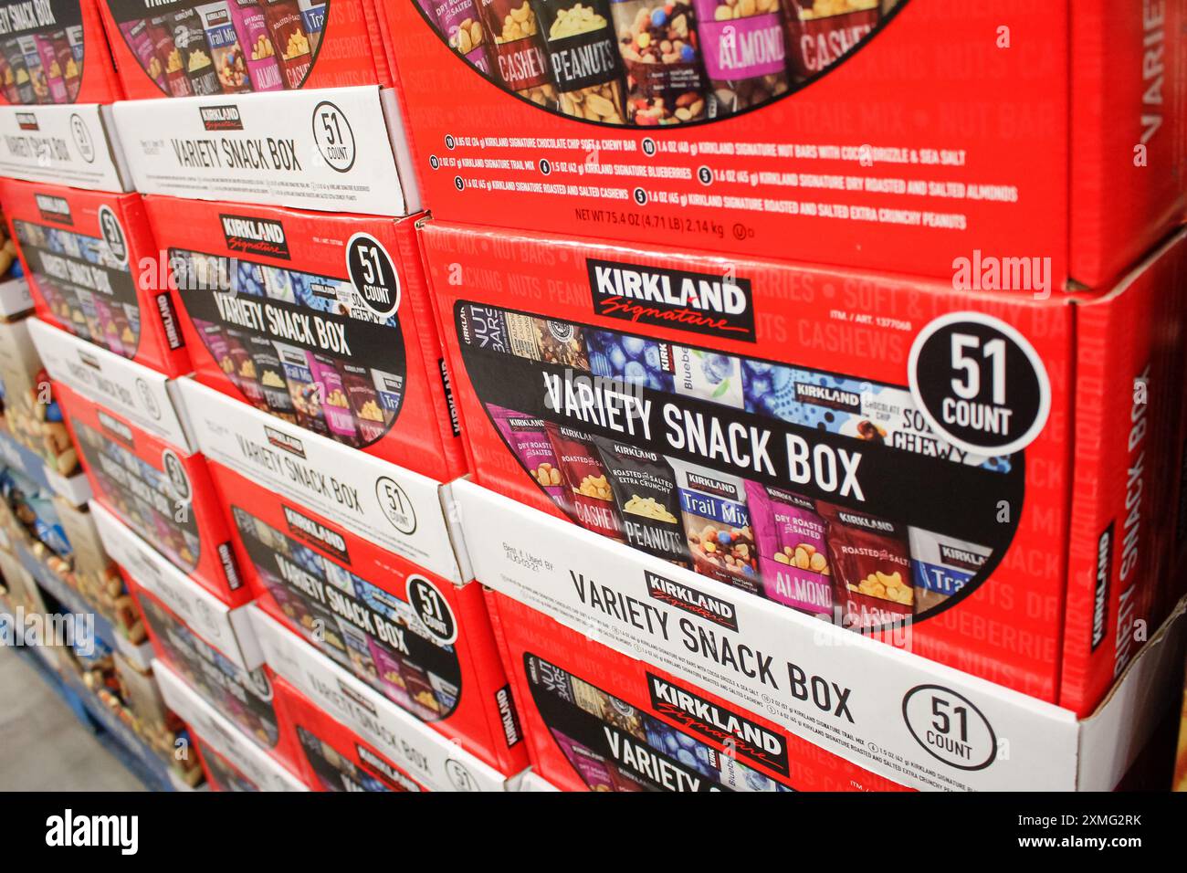 Los Angeles, California, United States - 09-01-2020: A view of several ...