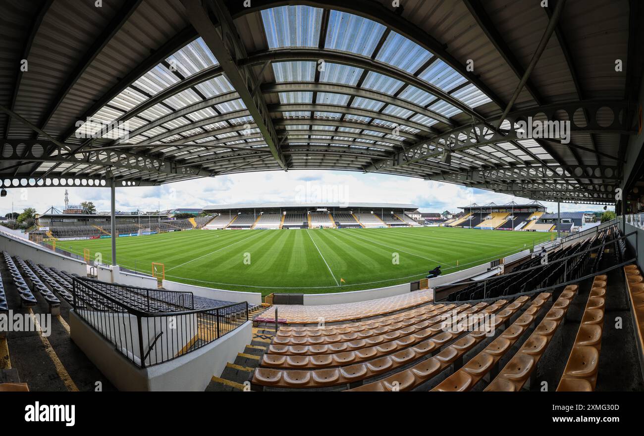 July 27th, 2024, Panorama of Nowlan Park prior to the All Ireland ...