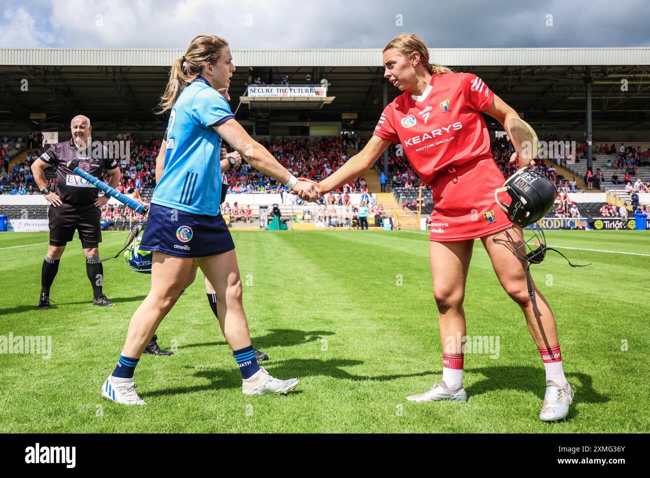 July 27th, 2024, Aisling Maher of Dublin and Laura Hayes of Cork during ...
