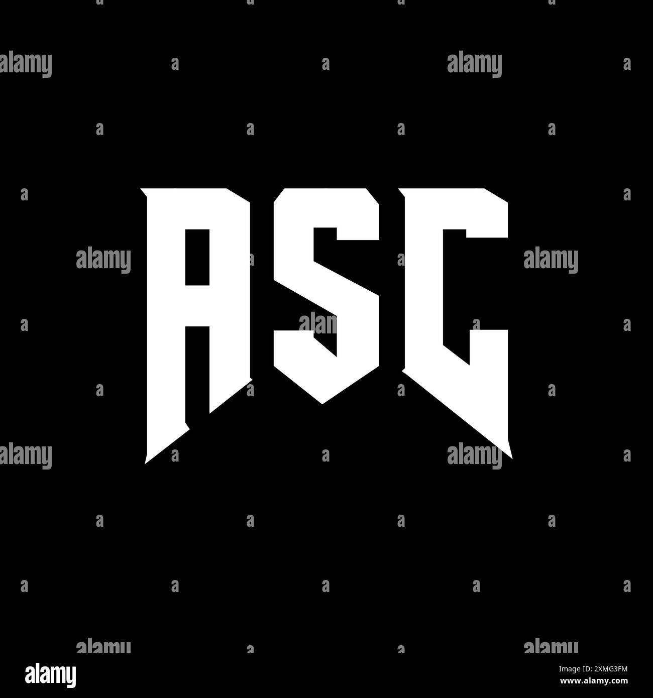 Asc icon Stock Vector Images - Alamy