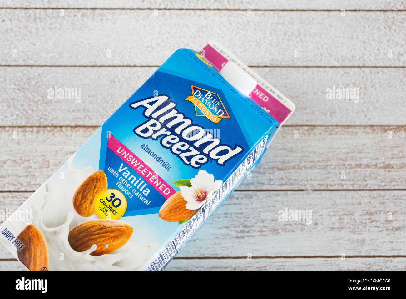 Los Angeles, California, United States - 04-26-2021: A top down view of ...