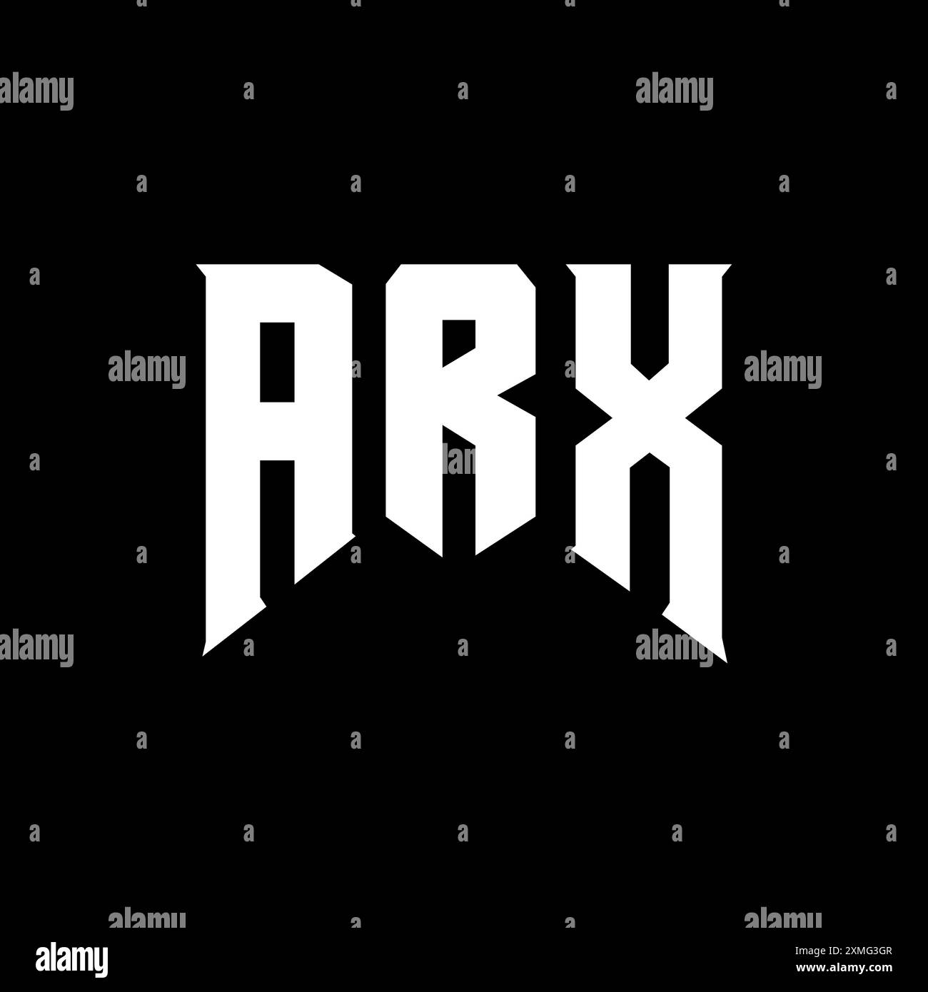 Arx logo design hi-res stock photography and images - Alamy