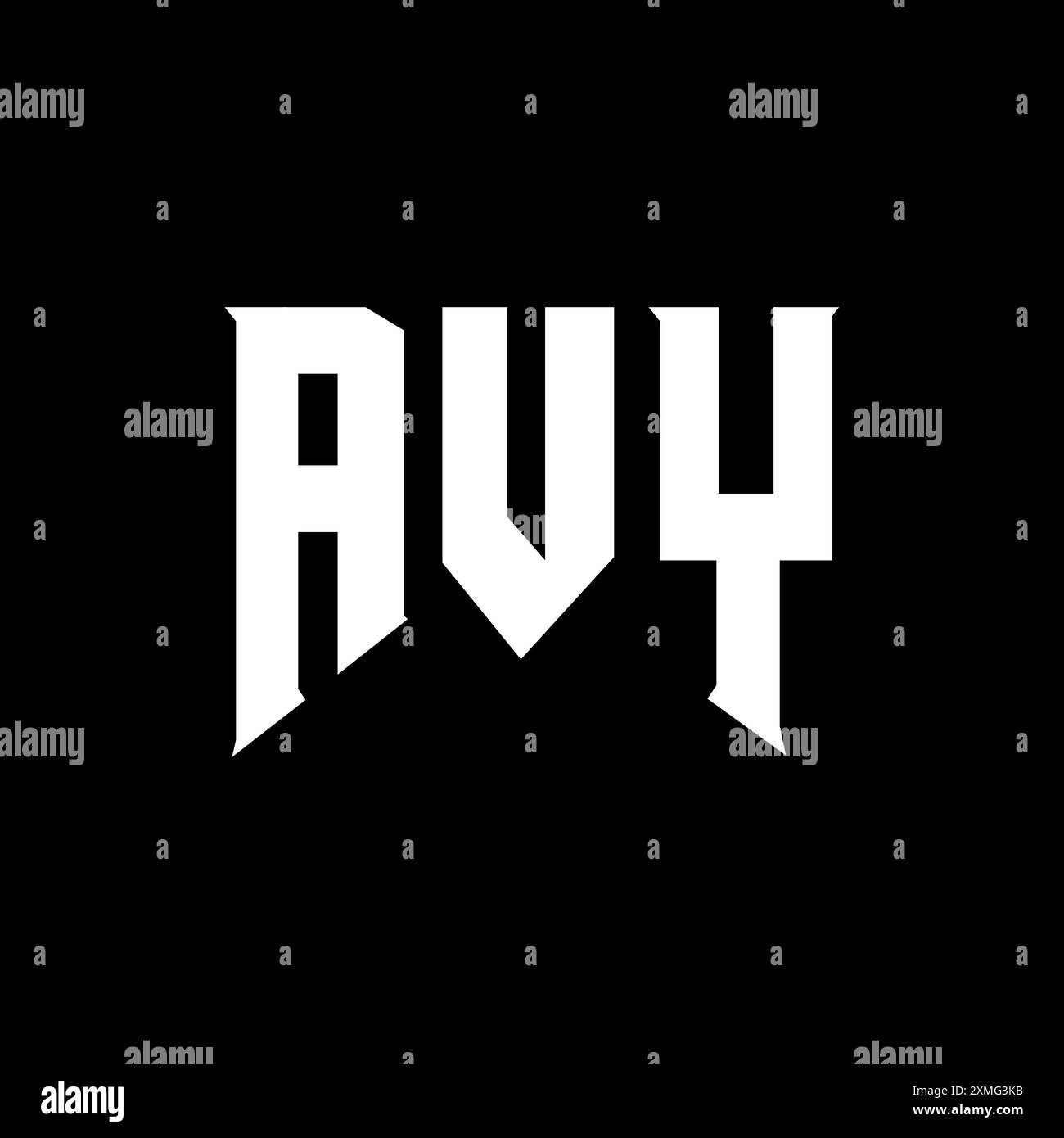 Avy logo design Stock Vector Images - Alamy