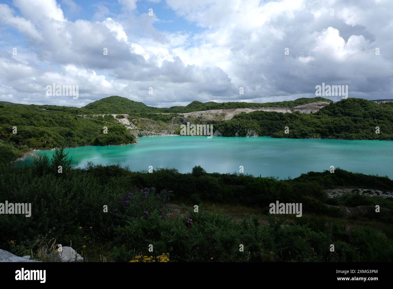 Goonvean China Clay Pit, Treviscoe, St Stephen-in-Brannel, Cornwall ...