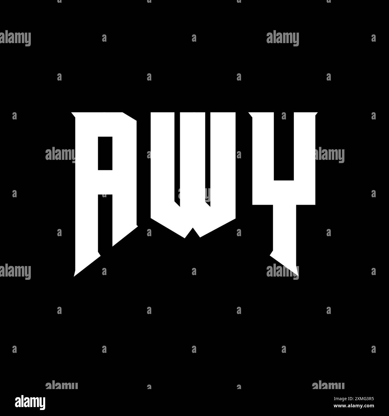 Awy logo design hi-res stock photography and images - Alamy