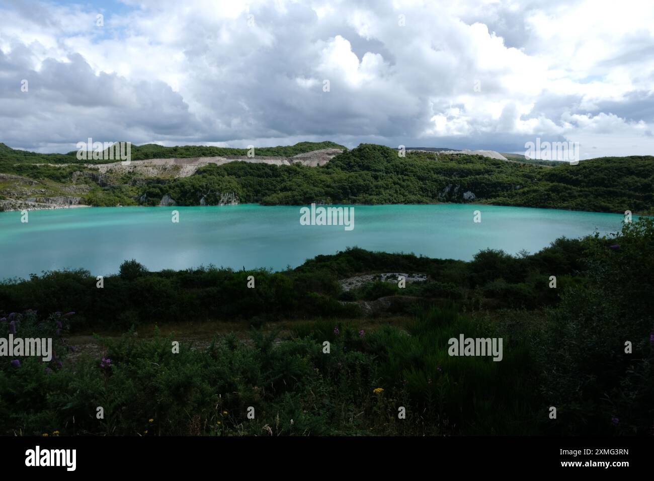 Goonvean China Clay Pit, Treviscoe, St Stephen-in-Brannel, Cornwall ...