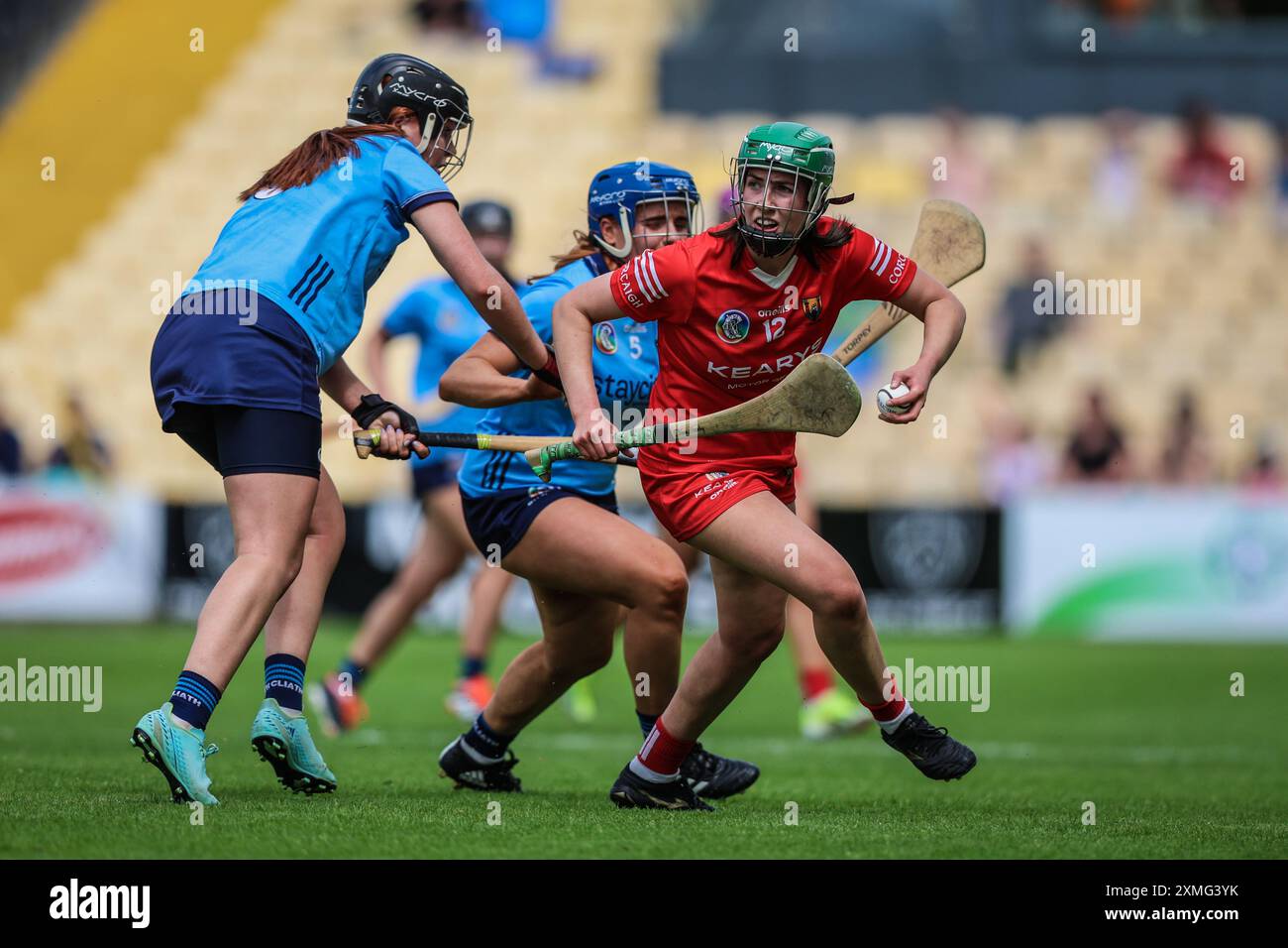 July 27th, 2024, Cliona Healy of Cork during the All Ireland Camogie ...