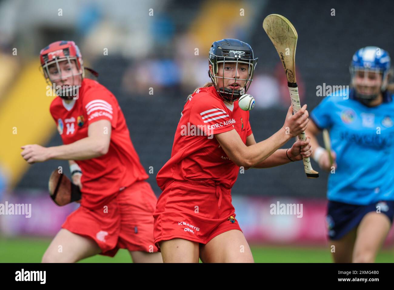 July 27th, 2024, Laura Hayes of Cork during the All Ireland Camogie ...